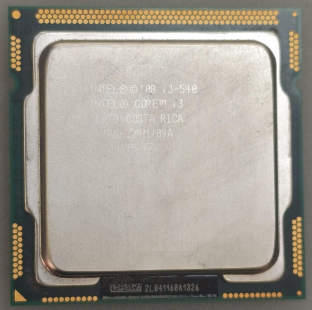 PROCESADOR INTEL CORE I3-540 3.06 GHz | REACONDICIONADO